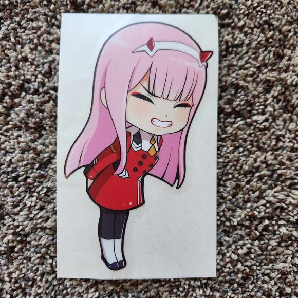 Darling in the Franxx | Other | Darling In The Franxx Zero Two Decal ...